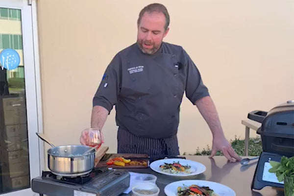 Cook Along with Chef Craig: BBQ Salmon with Jerusalem Couscous Salad ...