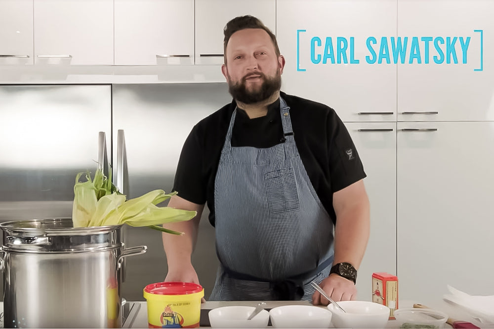 Red pepper Aioli and Feta Corn on the Cob - Well Seasoned