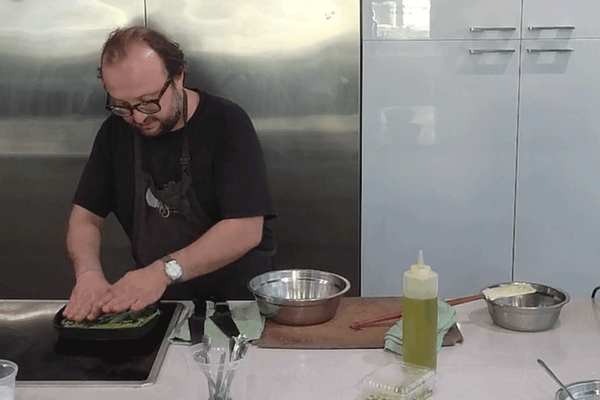 Cook Along with Chef Deniz: Charred English Peas with BC Spring Greens ...