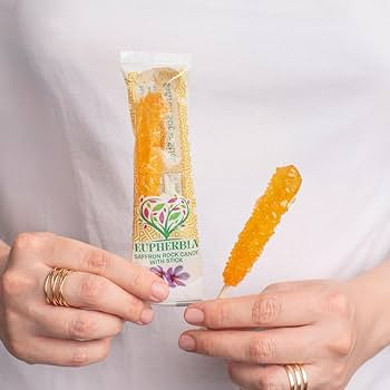 Eupherbia Saffron Rock Candy Sticks - Well Seasoned