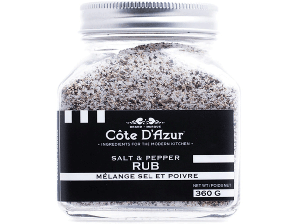 Côte d’Azur Salt & Pepper Rub - Well Seasoned